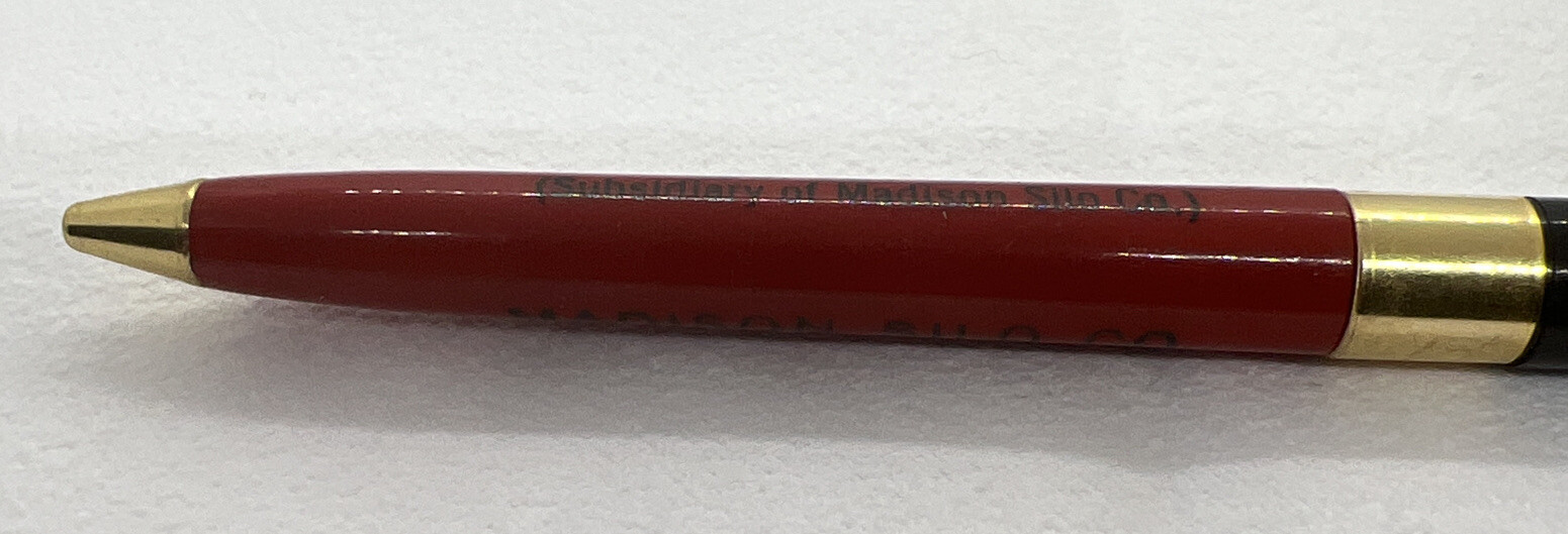 MADISON SILO Advertising Pen Wisconsin Minnesota Iowa MIDWEST CRIB ...