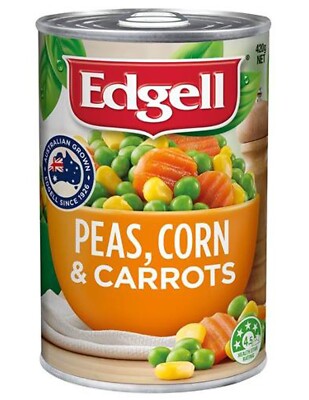 Edgell Peas Corn And Carrots 420g x 1 | eBay Australia
