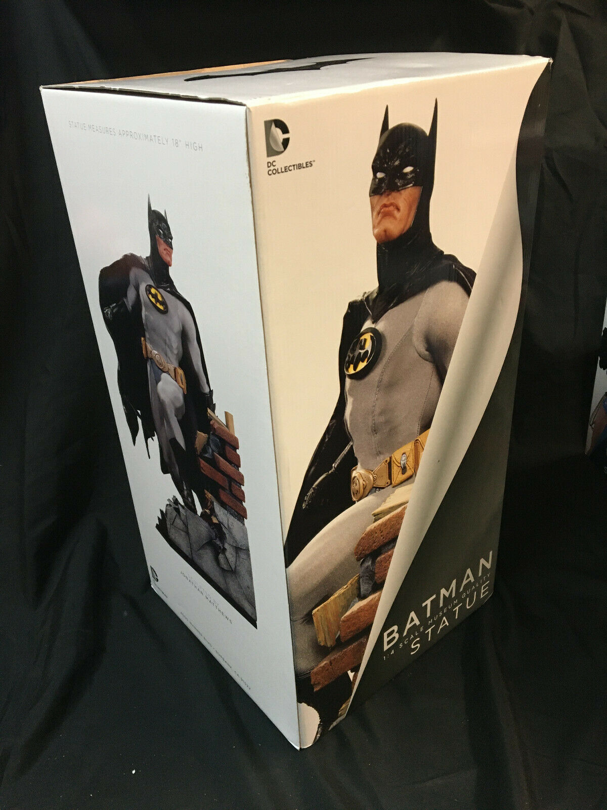 DC DIRECT BATMAN MUSEUM QUALITY STATUE 1:4 SCALE EX-DISPLAY + ALL BOXES ...