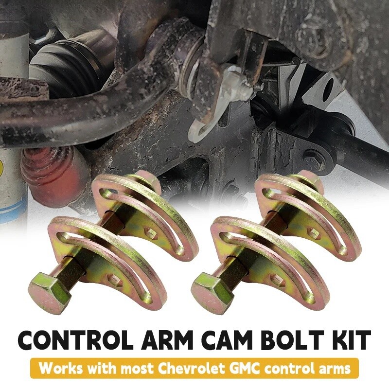 2PCS Upper Control Arm Cam Bolts for Chevy Silverado GMC Sierra 1500 ...