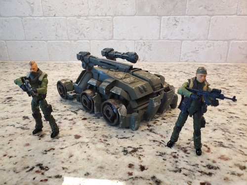 GI Joe Cobra 25th Goliath Tank w/Driver & Gunner Hiss Armadillo Mobat ...