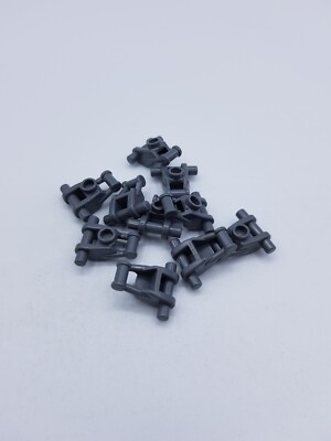 LEGO LOT 10 X SPACE SKELETON BODY DARK STONE GREY REF 30375 / 4521512 ...