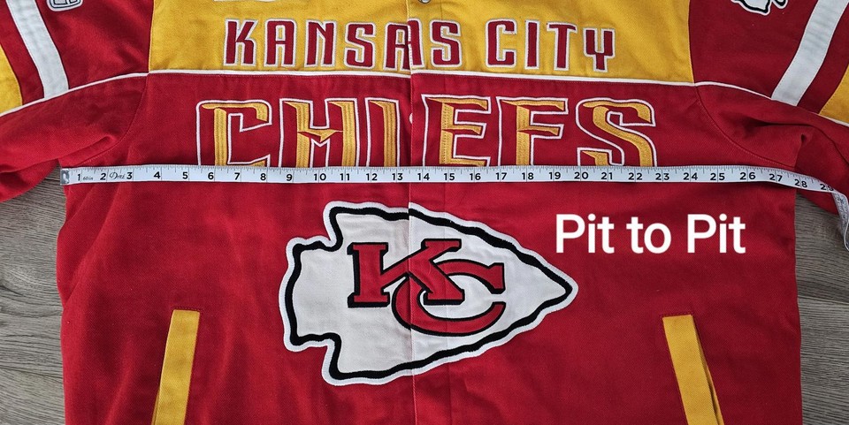 NFL Kansas City Chiefs Front Patch JH Design Cotton Twill ***VINTAGE ...