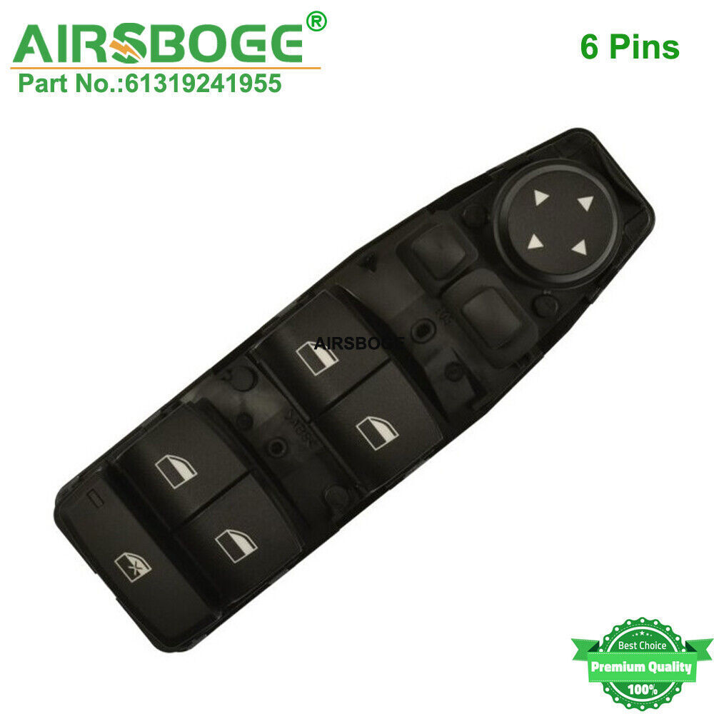 Front Left Power Window Switch For BMW 528I 535I 550I 640I X3 M5 M6 ...