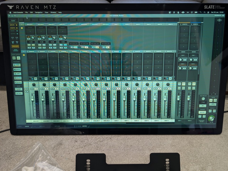 Slate Audio Raven MTZ 43 Inch Touch Screen DAW Controller Console | eBay UK