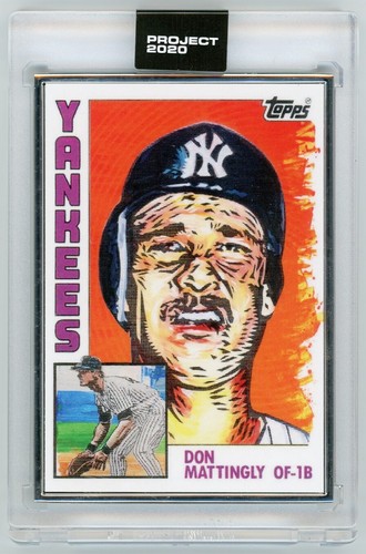Topps Project 2020 Don Mattingly Blake Jamieson #33 AP Artist Proof /20 ...