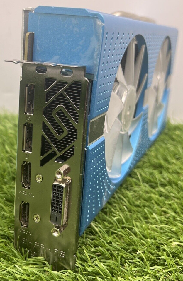 Sapphire Radeon 1265-21-20G NITRO+ RX580 8GB Special Edition GPU Blue W ...