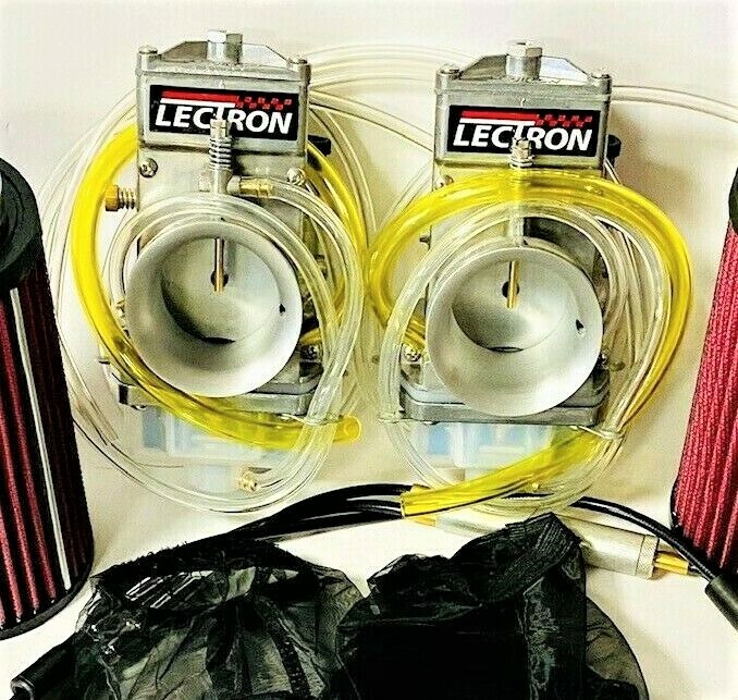 Banshee 34 mil Lectron Lectrons Carbs Carb Kit Complete 34mm Electron ...