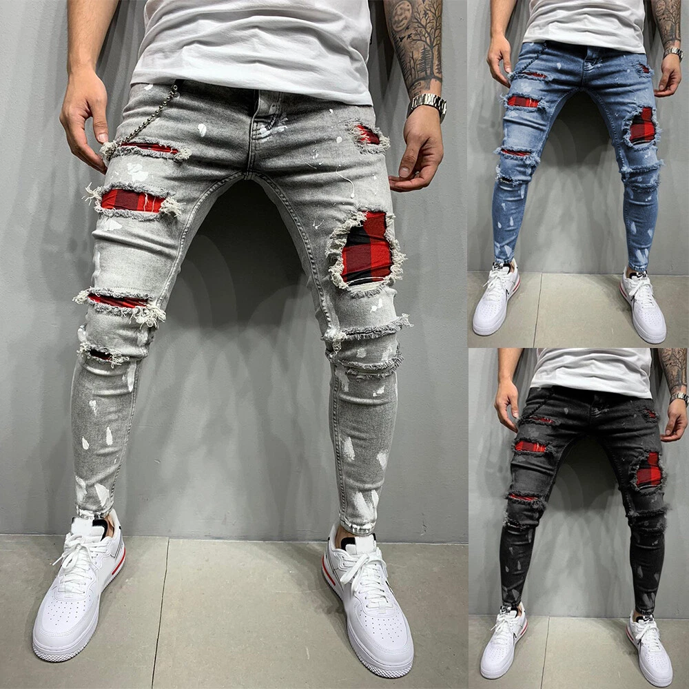 Cool Ripped Skinny Jeans
