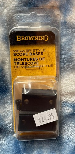 Browning 12550 2-Piece Base For Browning A-Bolt III Weaver Style Black ...