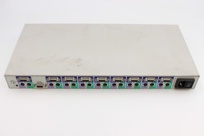COMPAQ 106-1655-01 KVM SWITCH 8-PORT KEYBOARD MOUSE PS/2 PS2 VGA 8 PORT ...