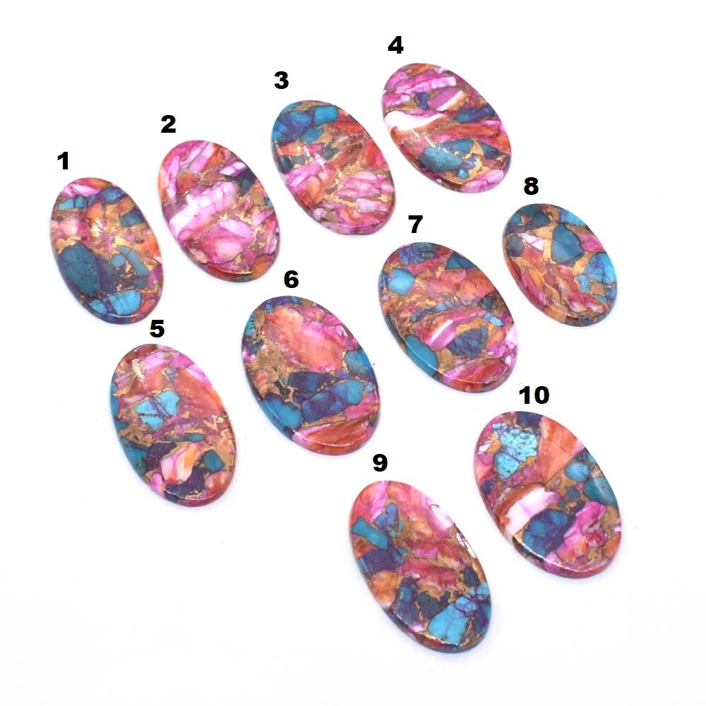 Pink Spiny Oyster Turquoise Pendant Natural Gemstone Solid 925 Sterling ...