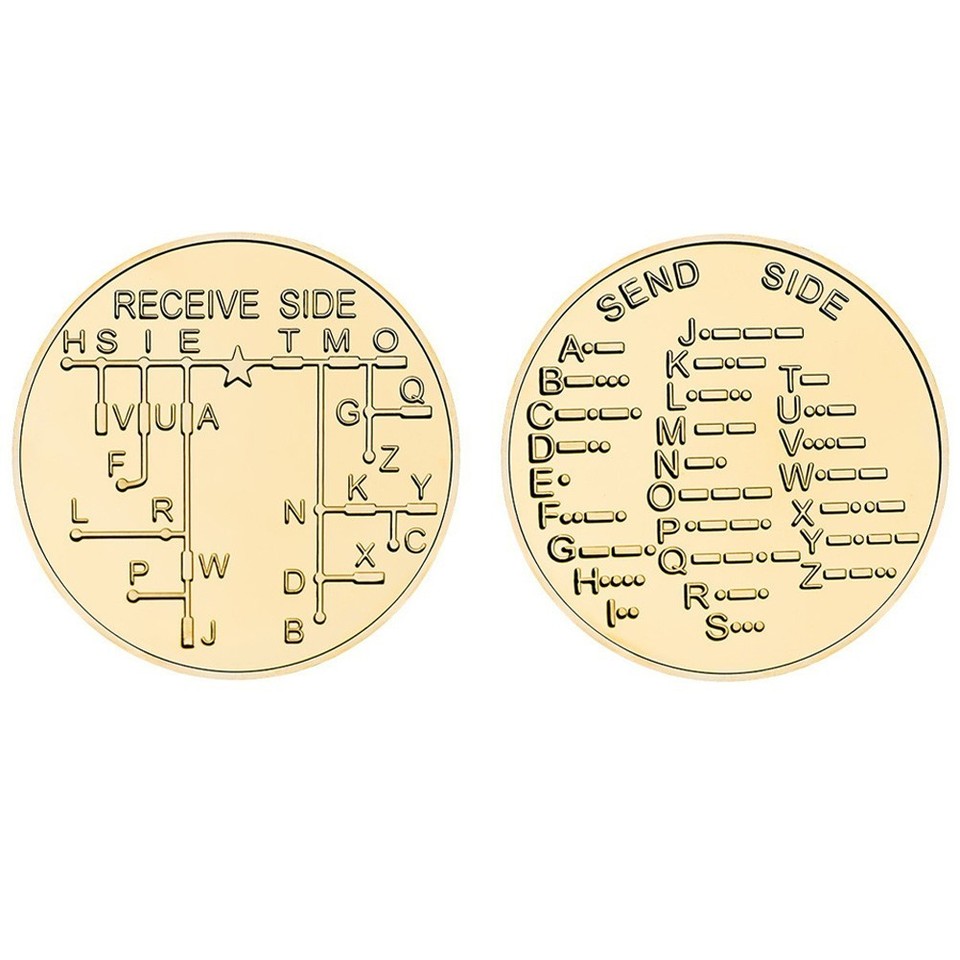 Training Coin in Multiple Colors for Morse Code Practice by Radio ...