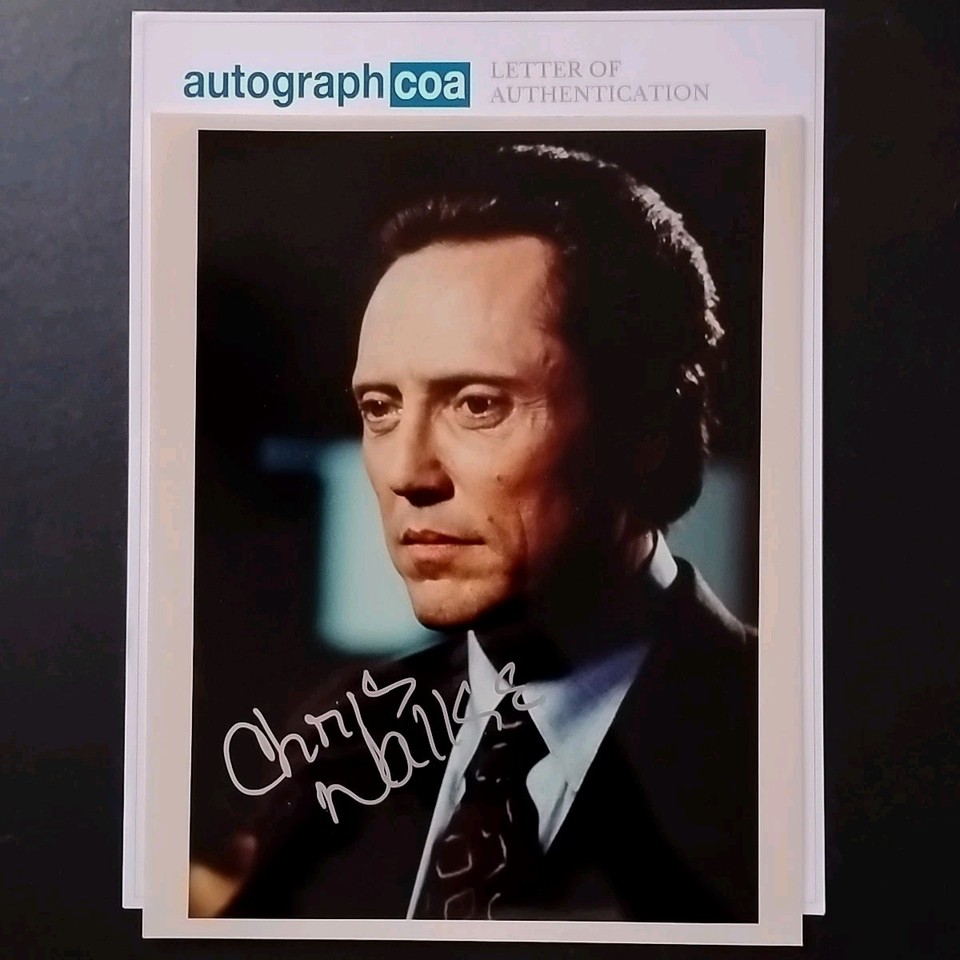 Christopher Walken Signed Autographed 8x10 ACOA LOA | eBay