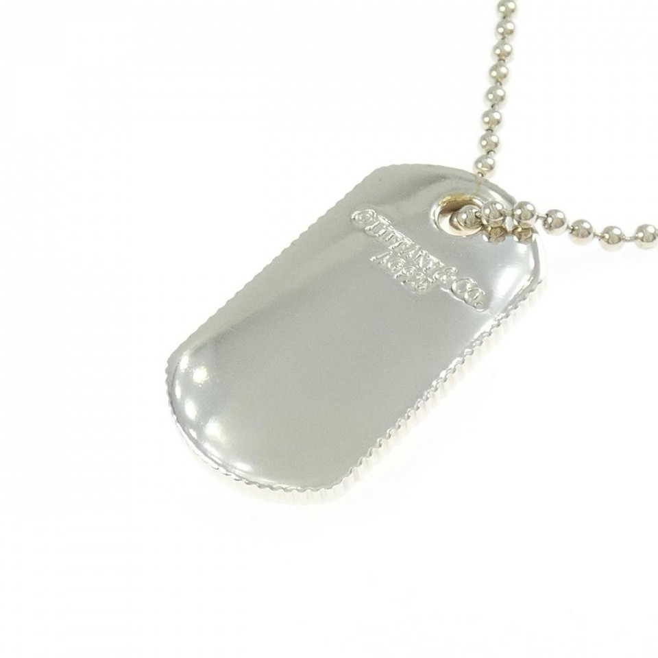 Tiffany&Co. coin edge dock tag necklace | eBay UK