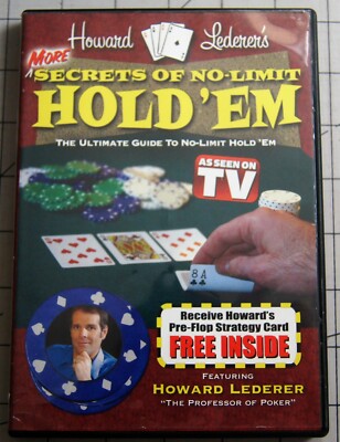 Howard Lederer - More Secrets of Texas No-Limit Hold Em (DVD, 2005 ...