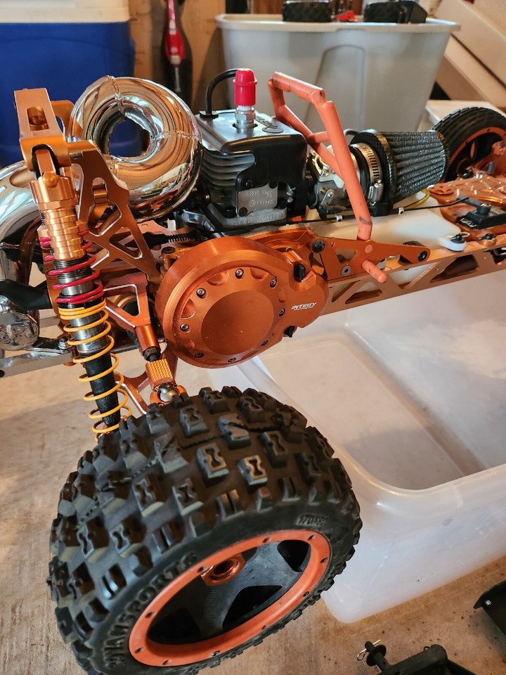 Rovan hpi king motor Baja Buggy remote car gas 2 stroke 1/5th Scale RC ...