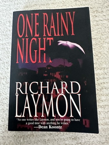 One Rainy Night by Richard Laymon (2000, Trade Paperback) | eBay
