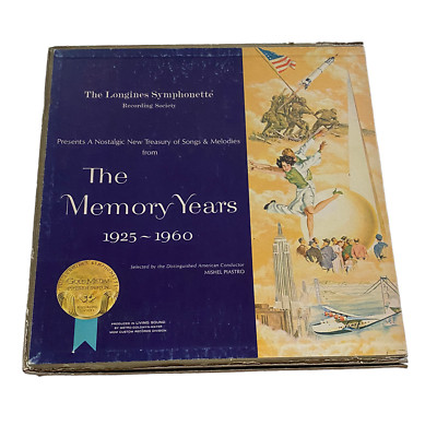 The Memory Years 1925-1960 Box Set Vinyl The Longines Symphonette 121 6 ...