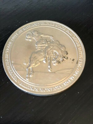 Midland Empire State Fair 1971 Coin Token Charles M. Russell Billings ...