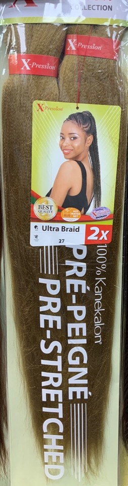XPRESSION ULTRA BRAID HAIR FOR BRAIDING, EXPRESSION "KANEKALON ...