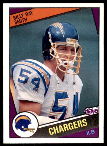 1984 TOPPS. BILLY RAY SMITH* SAN DIEGO CHARGERS #184 | eBay