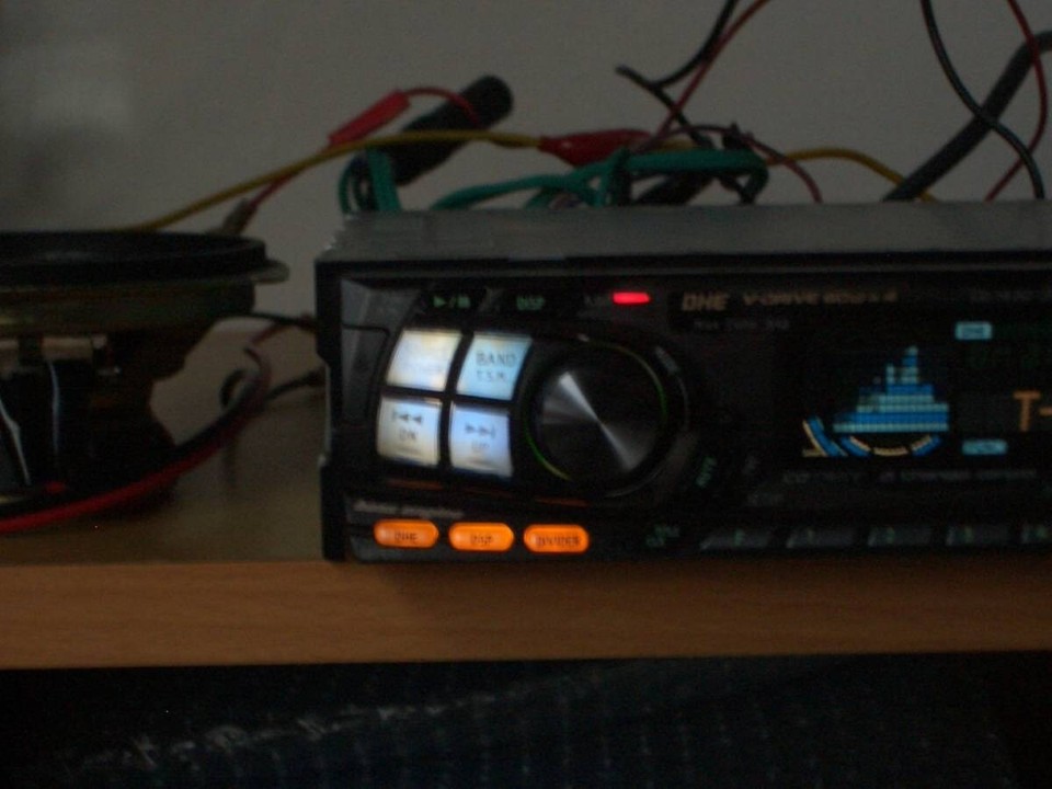 ALPINE CDA-7877J CD Player AUX 1 DIN Detachable Face Equalizer Black | eBay