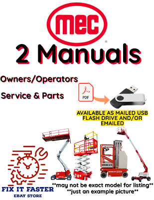 MEC MMAE16 VERTICLE SCISSOR MAN LIFT OWNERS SERVICE PARTS MANUAL PDF ON ...
