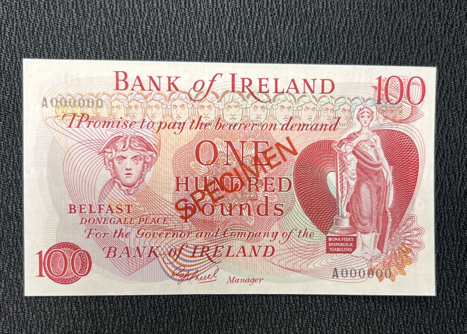 BANK OF IRELAND ONE HUNDRED POUND BANK NOTE UNCIRCULATED | eBay
