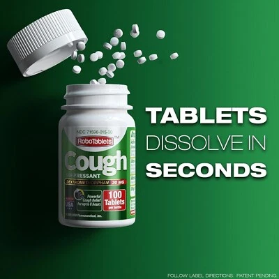 RoboTablets Cough Suppressant Tablet 100 | Grelly USA