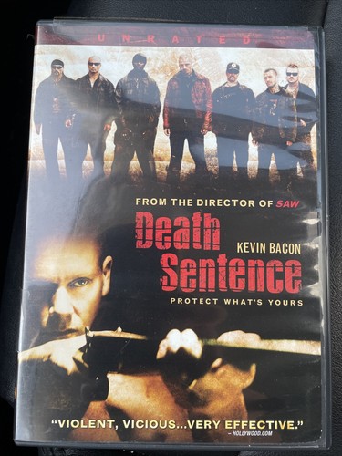 Death Sentence (DVD, 2009, Rated Unrated Footage) 24543491873 | eBay