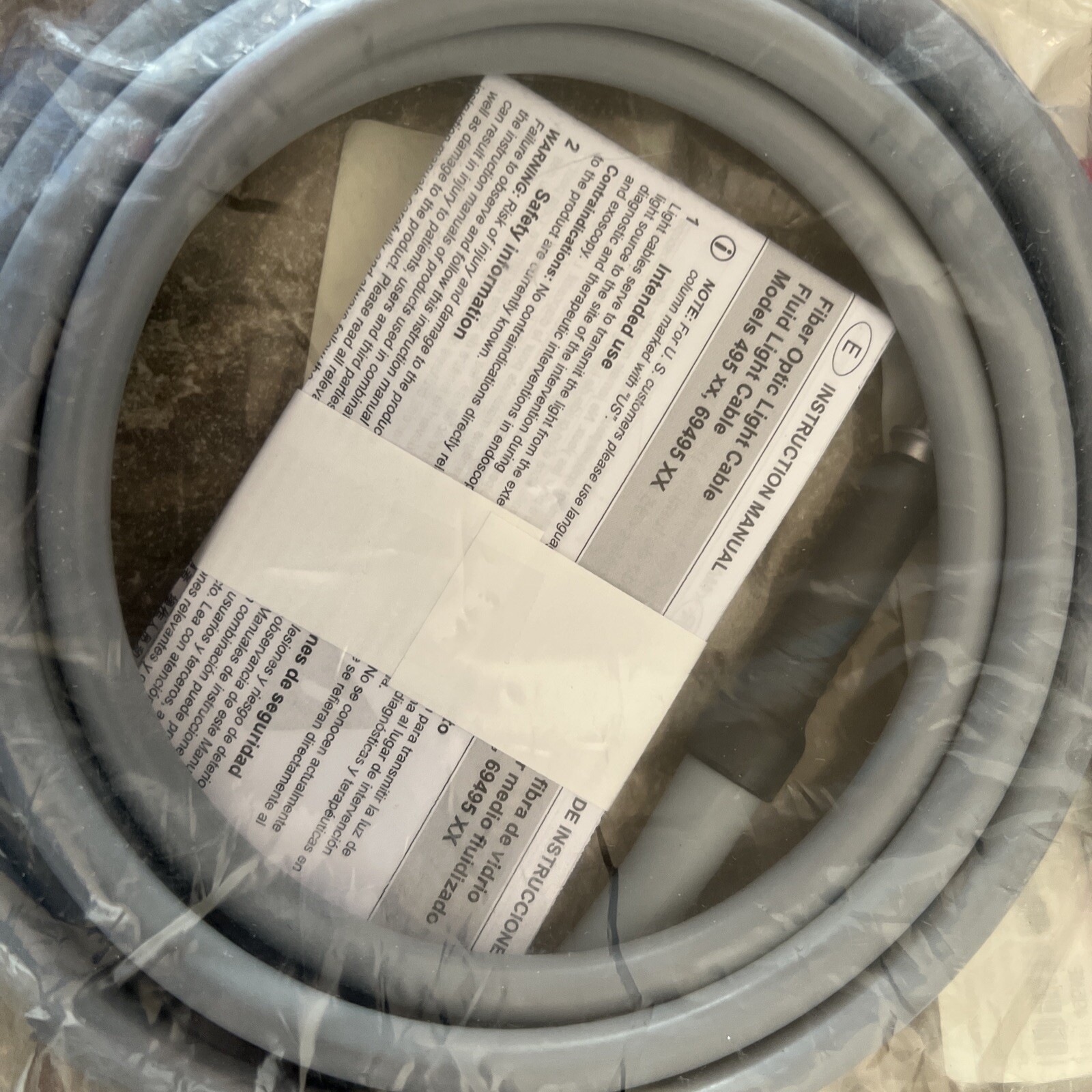 Karl Storz 495NE 4.8 mm x 300 mm Fiber Optic Light Cable for sale ...