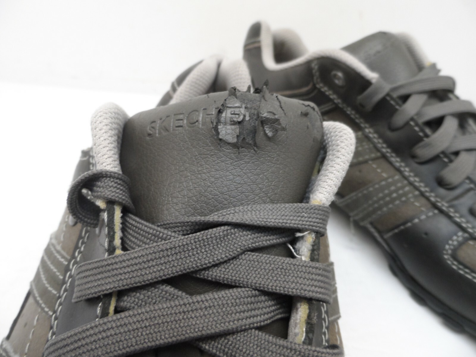 Skechers Men's Citywalk TROJO Leather 62889 Brown *Mismates* Size 11.5M ...