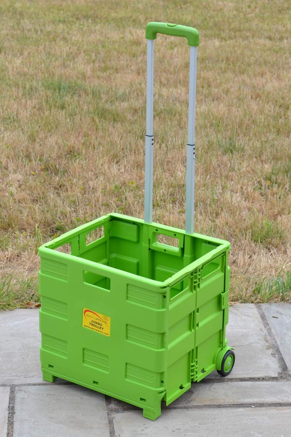 Heavy Duty Pack & Go Shows Foldable Portable Shopping Transport Box ...