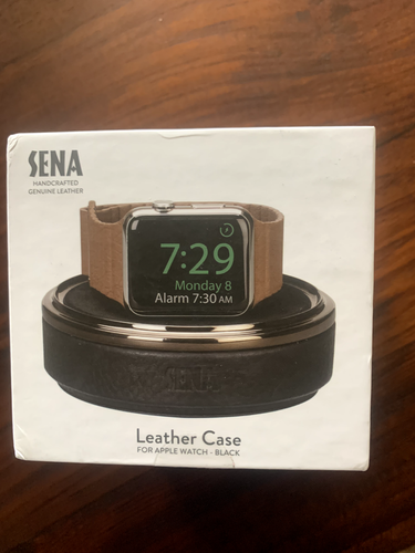 Sena Leather Watch Travel Charging Case for Apple Watch | eBay