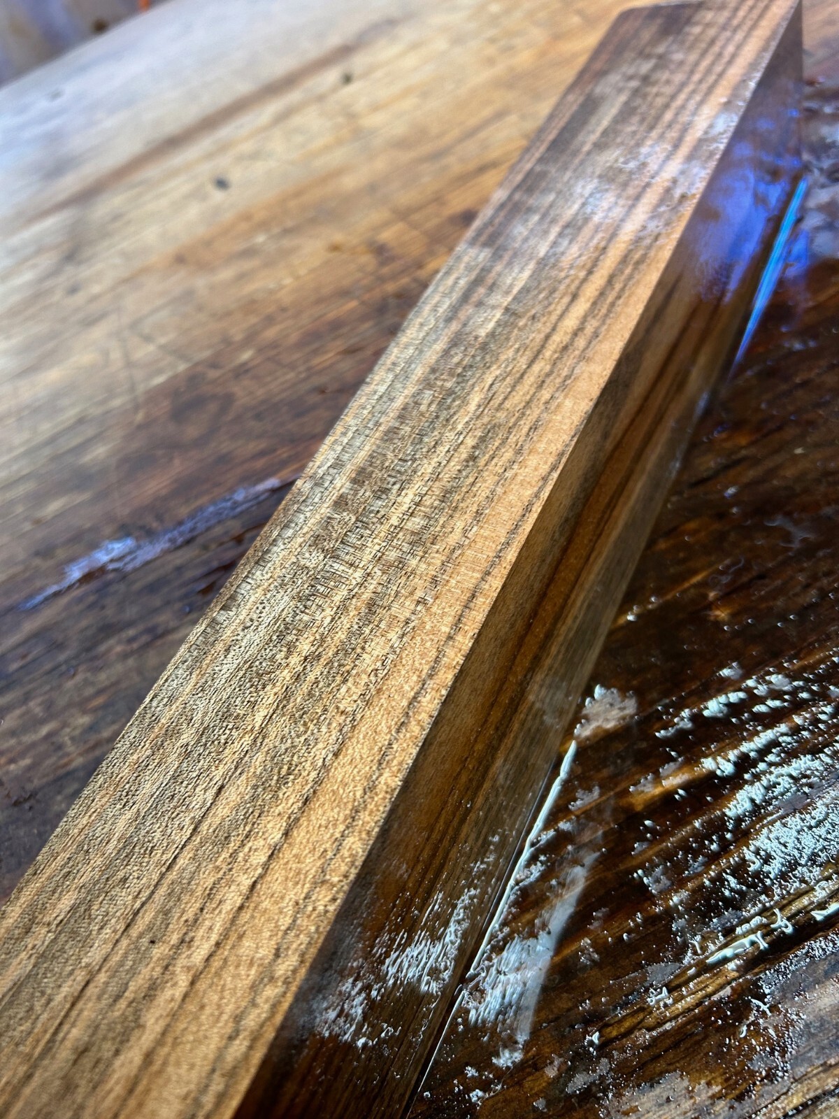 BEAUTIFUL GRAIN English Walnut Forend KD Spindle Shotgun Blank Forearm ...