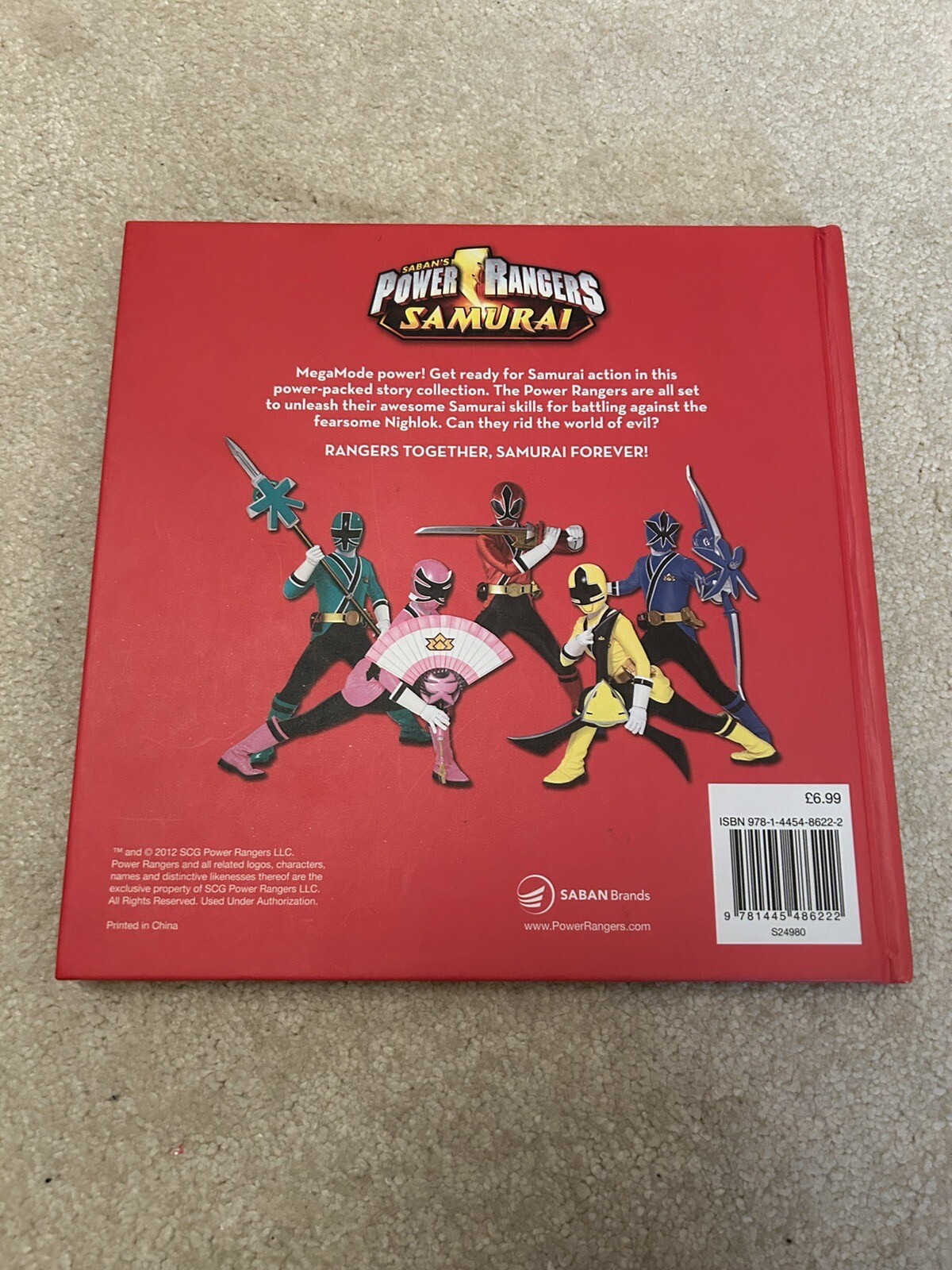 Power Rangers Storybook Collection (Hardcover, 2012) for sale online | eBay