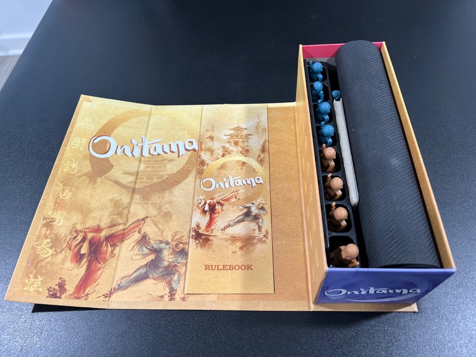 Onitama Board Game - Arcane Wonders 2015 - First Edition Blue and Brown ...