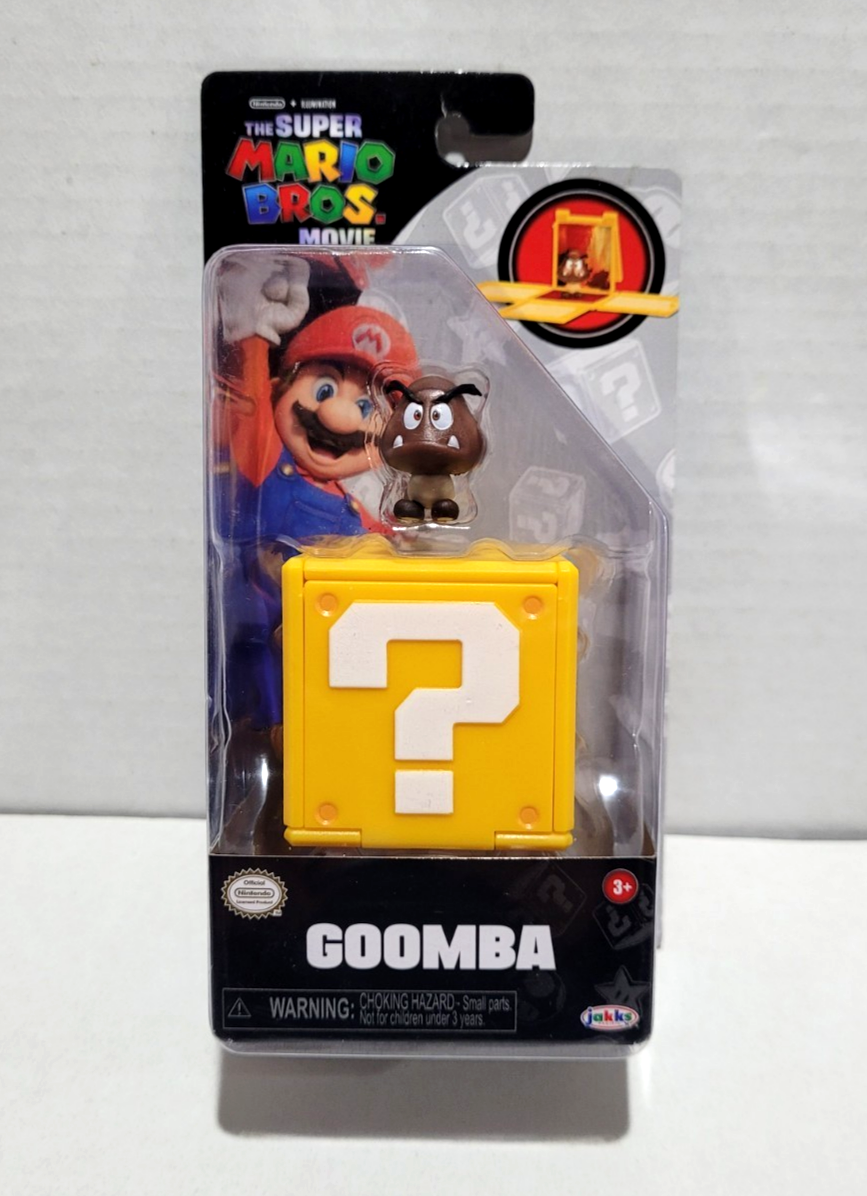 Nintendo The Super Mario Bros Movie Goomba 1" Mini Figure NEW ...