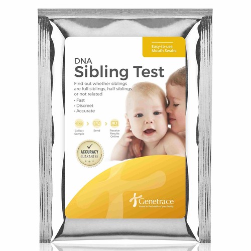 DNA Sibling Test - at-Home Collection Kit for Full & Half Siblings ...