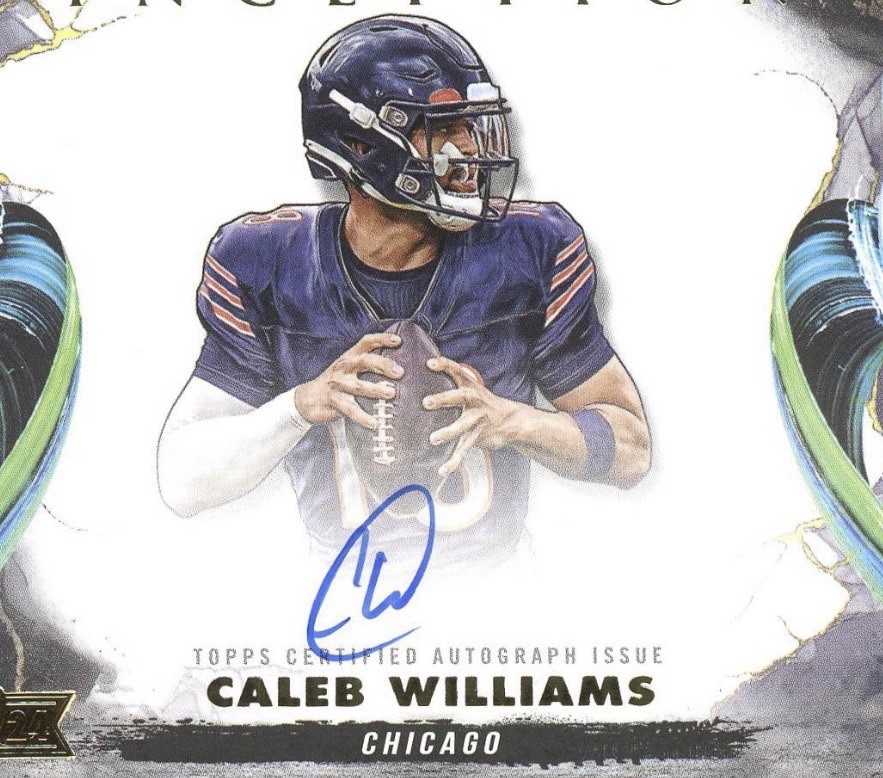 2024 Topps Inception Rookie Autographs Variations Caleb Williams ON ...