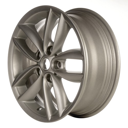 17x7 5 Double Spoke Refurbished Aluminum Wheel Painted Charcoal ...