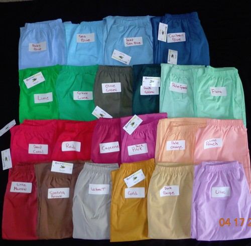 New Scrubeez Women's Easy Fit Pull on Pants Scrubs Medical Uniform Sz ...