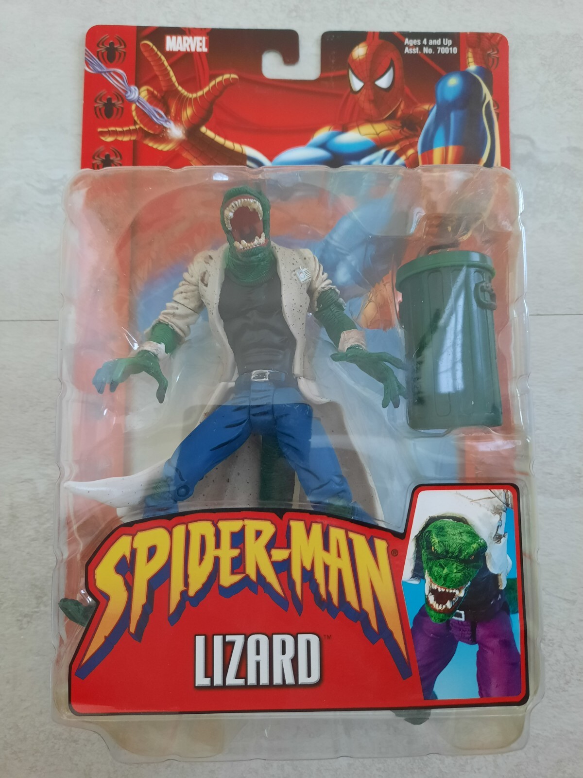 MARVEL SPIDER-MAN LIZARD FIGURE TOY BIZ 2002 | eBay