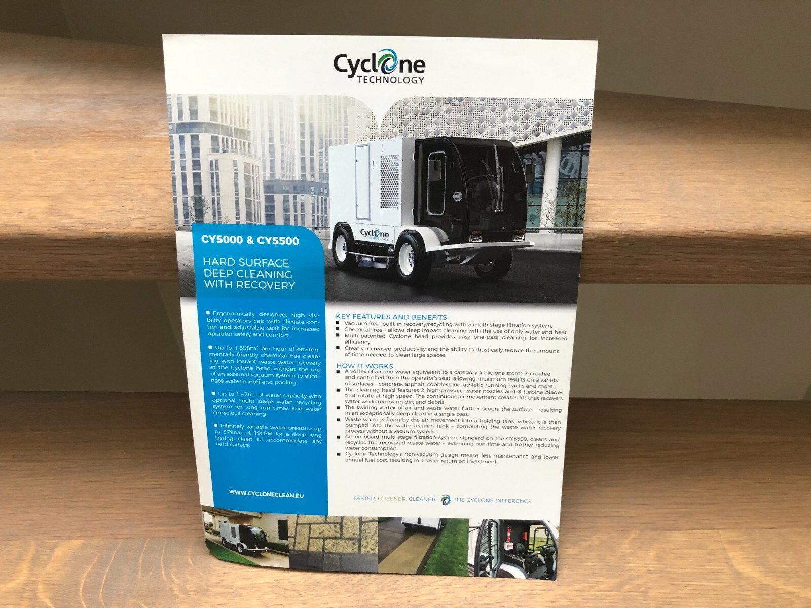 Cyclone Technology CY5000/CY5500 ride-on pressure washer vehicle ...