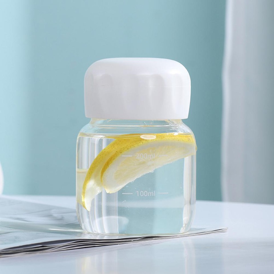 Fat Fat Glass Mini Small Bottle Cute Water Bottle Mini Water Cup Cute ...