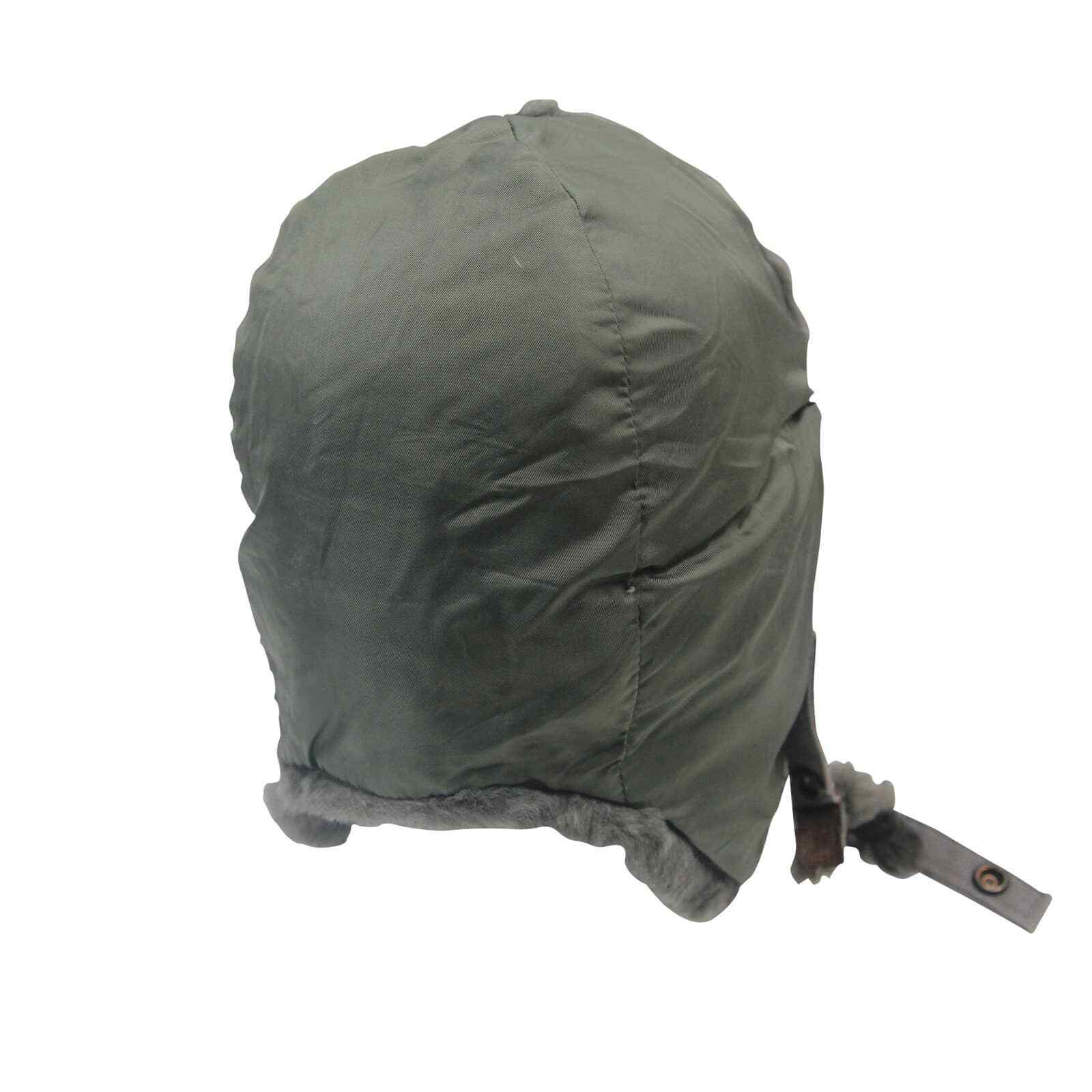 Vintage Military Surplus Medium B9B Winter Flyers Hat… - Gem