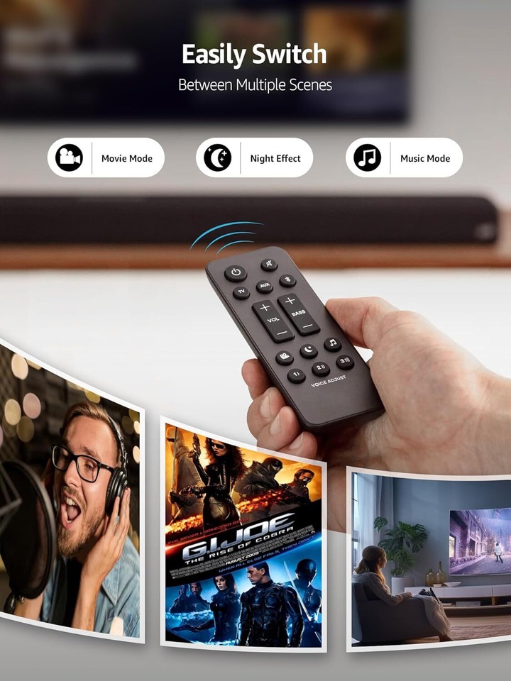 Remote Control For Polk Audio Signa S1, AM6214-A Signa S2,Signa S3 ...