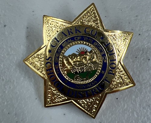 Obsolete Clark County Nevada School District Police Pin | eBay