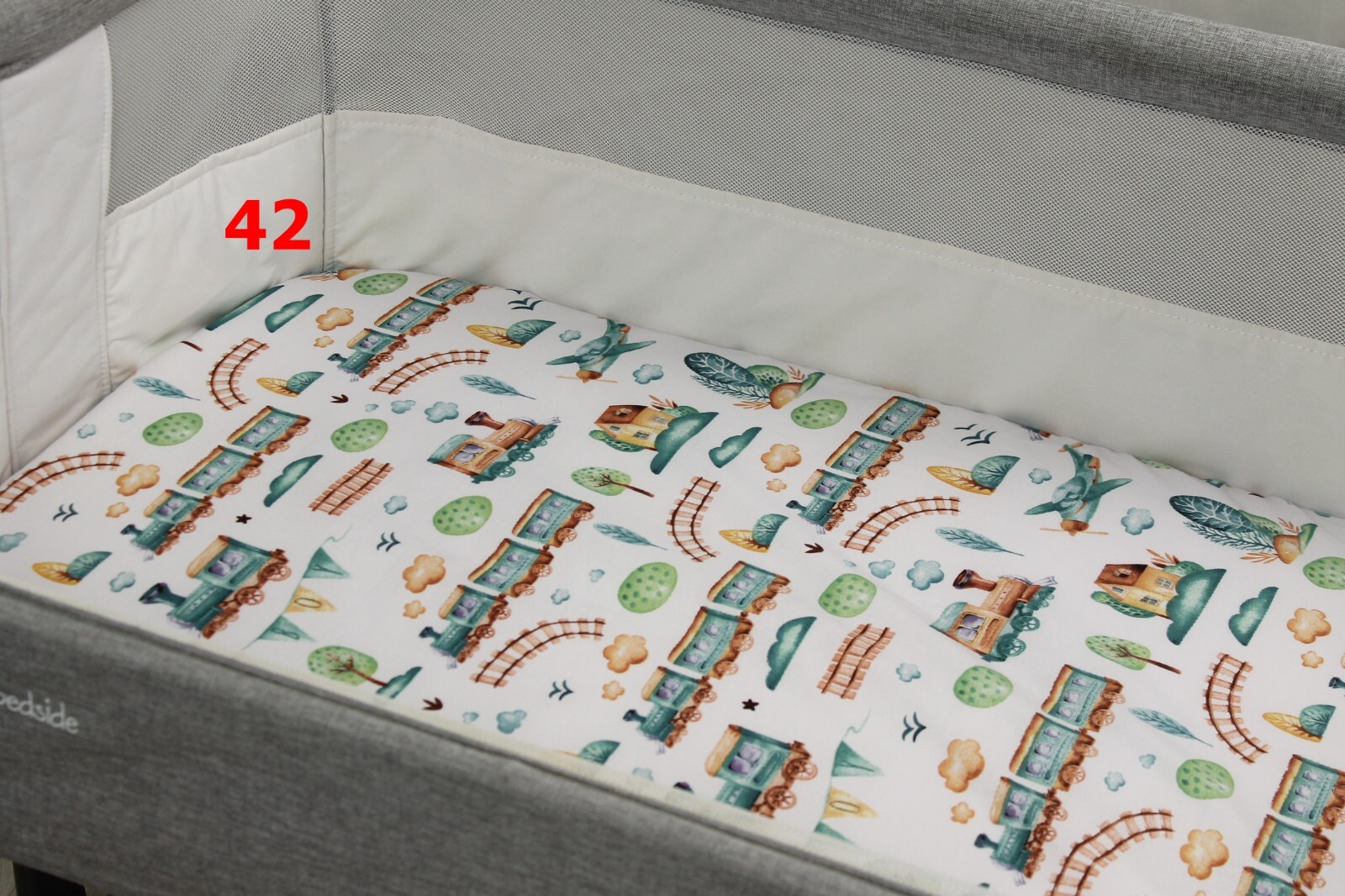 100% COTTON COT BED FITTED SHEET 70x140 COVER PRINTED PATTERNED COLOUR ...